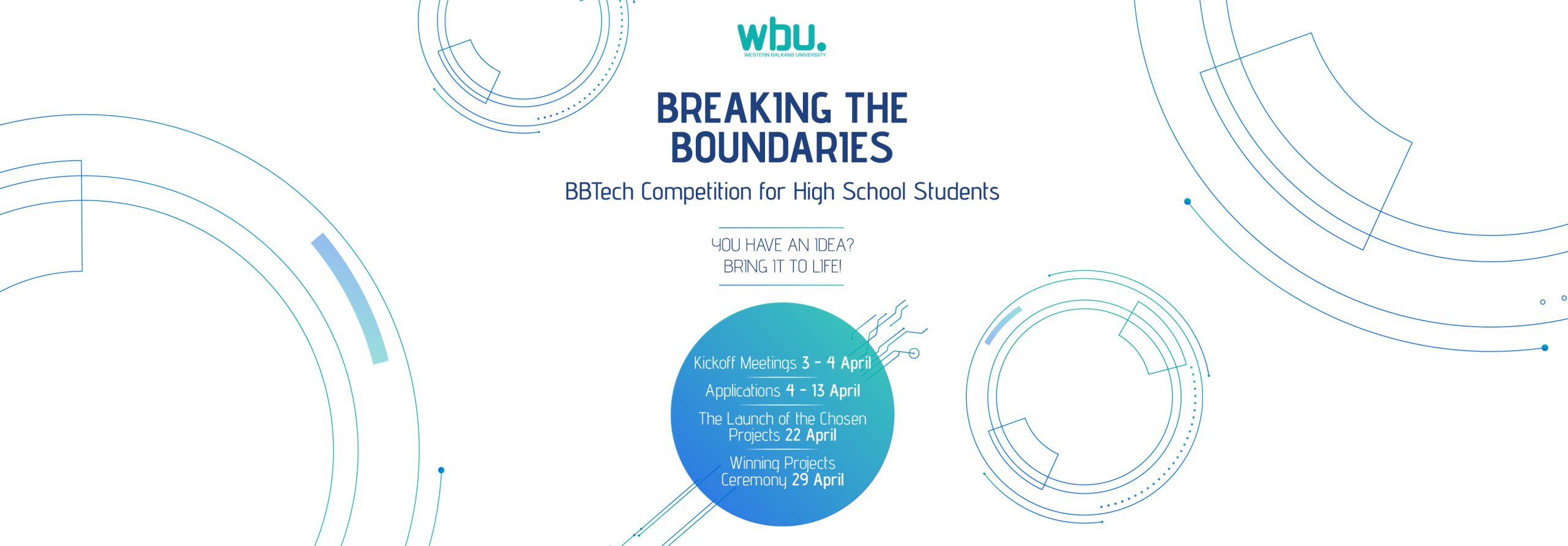 Breaking the Boundaries - BBTech Competition for High School Students ...