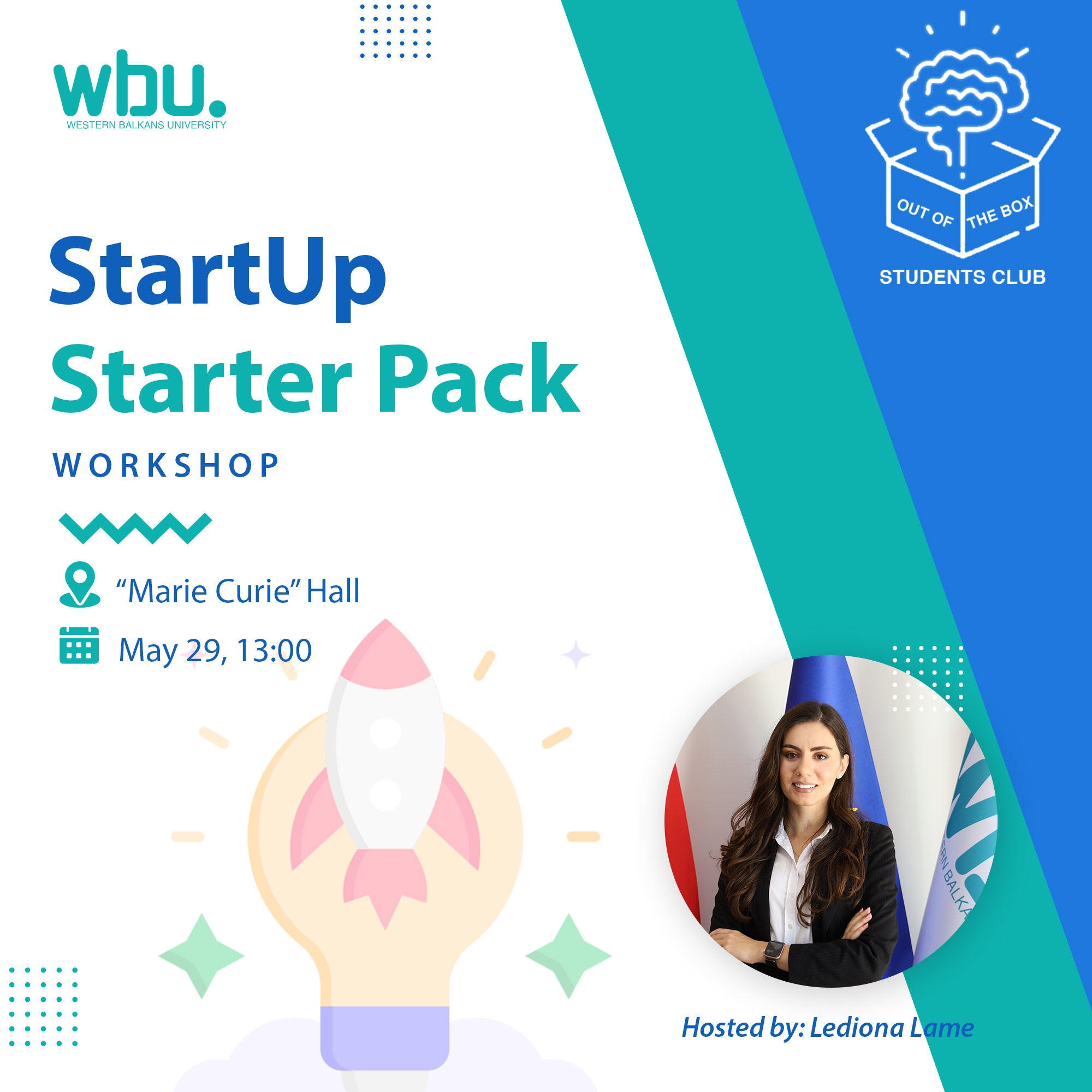 "The StartUp Starter Pack" workshop will be organized at WBU - WBU Blog
