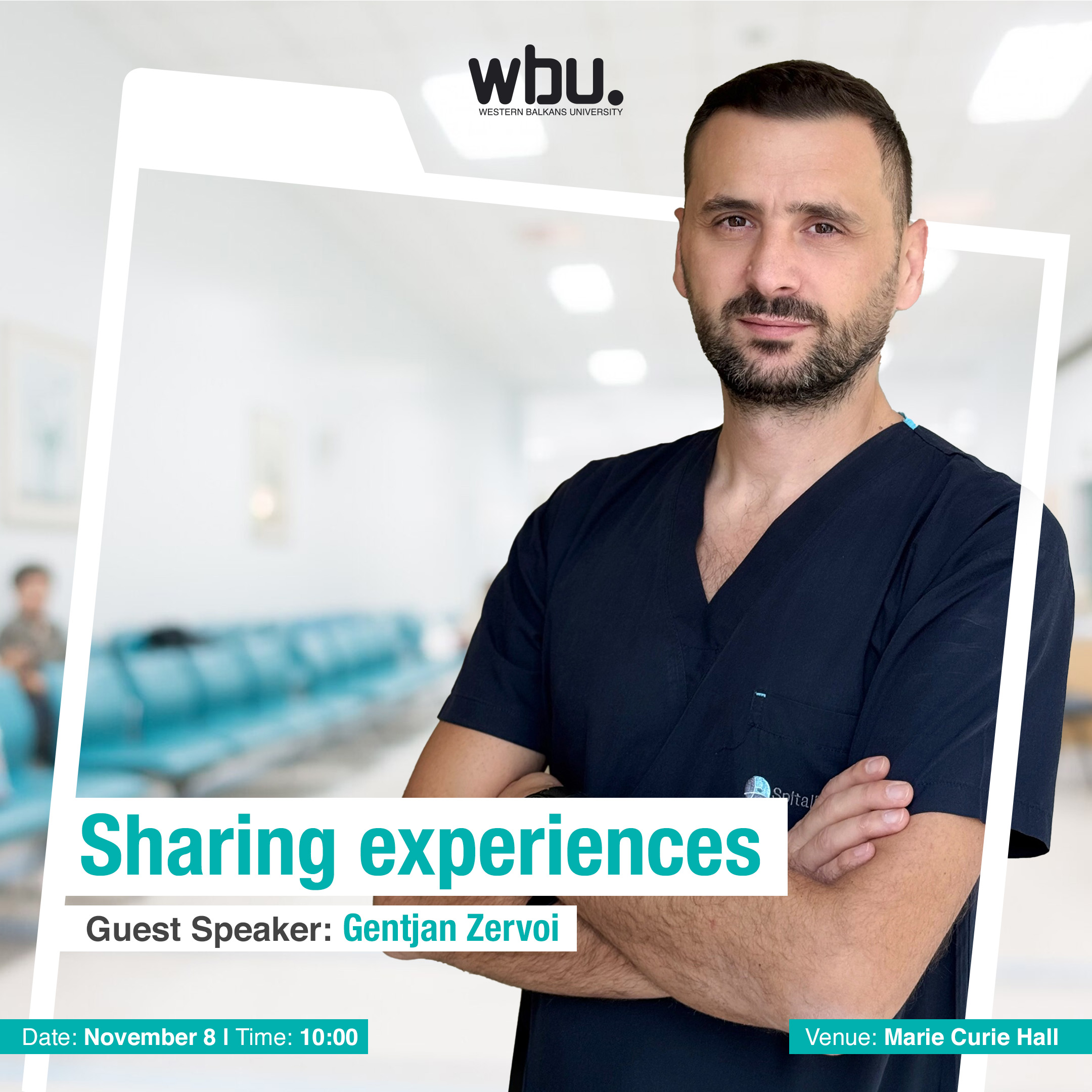 International Radiology Day; Mr. Gentjan Zervoi will share his ...